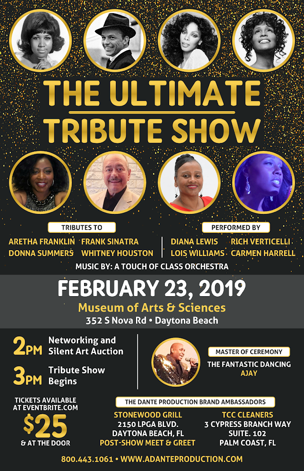Tribute Show Flyer – The Premier Online Magazine for Black Men